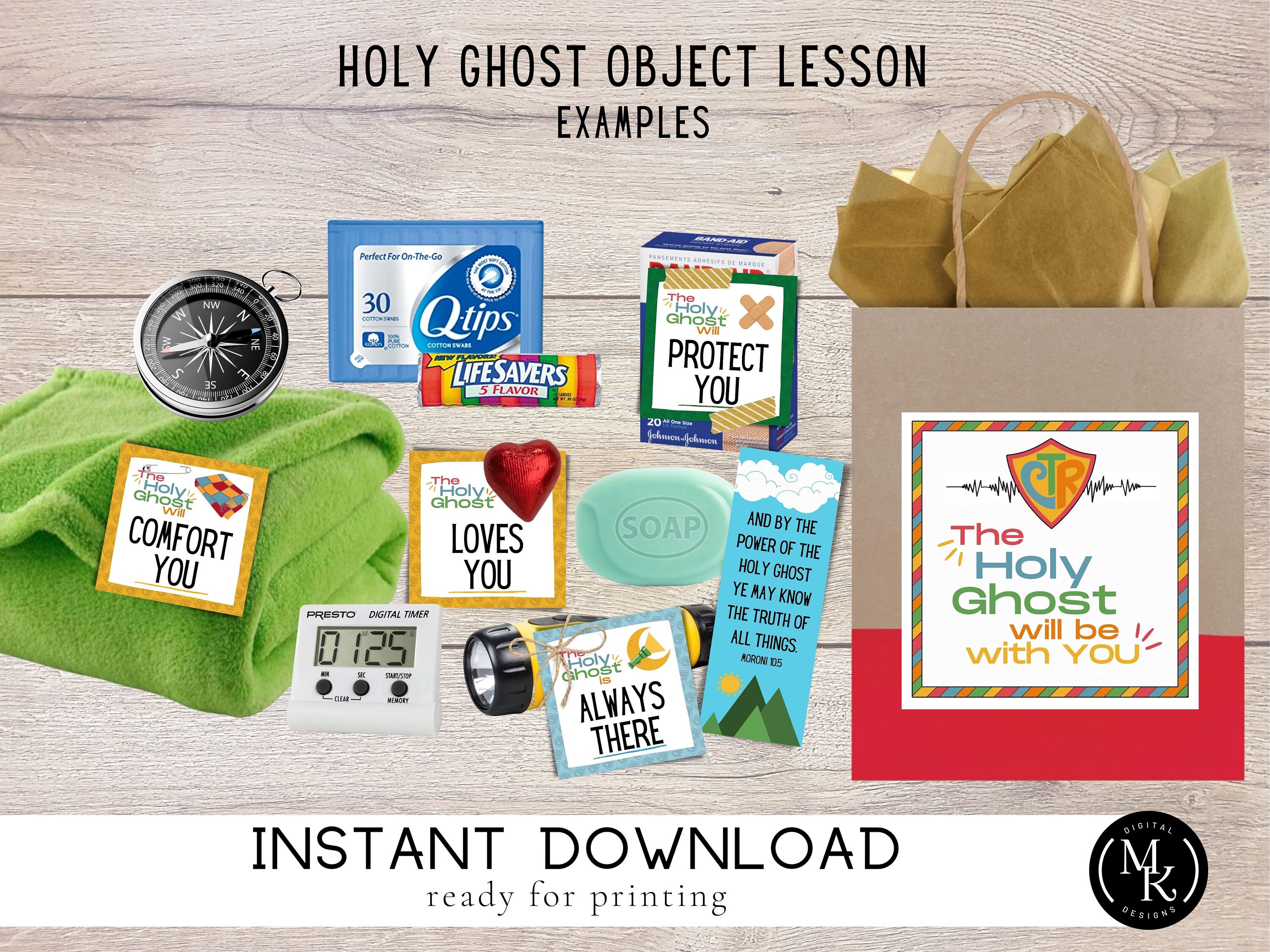 Holy Ghost Talk Baptism Talk on the Holy Ghost LDS Baptism - Etsy