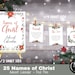 25 Names of Christ Advent Calendar - Red Pine Set, Christmas Countdown ...
