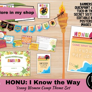 Young Women Girls Camp HONU: I Know the Way - Secret Sister, Awards ...