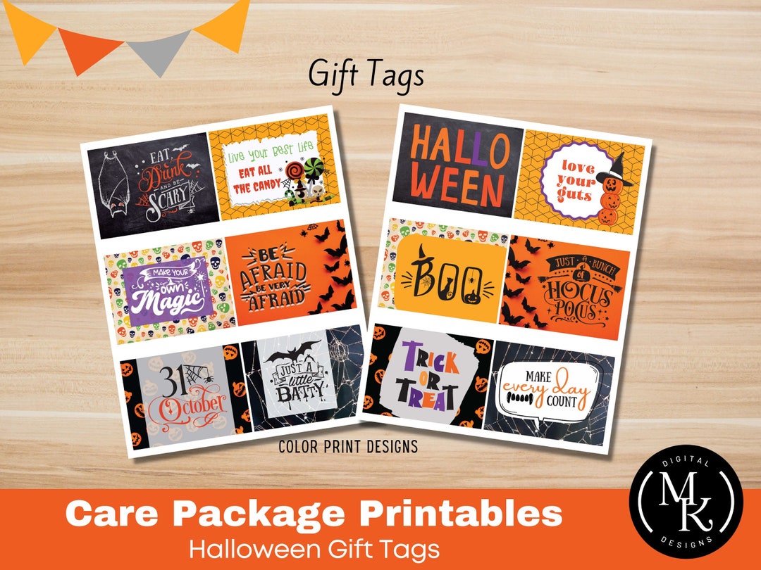 Halloween Cards Printables, Going Batty Tags, Treat Tags Download - Etsy