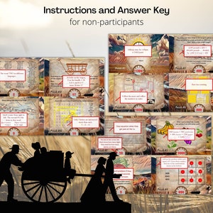 Pioneer Trek Escape Room Game, Escape to Zion, LDS Youth Printables - Etsy