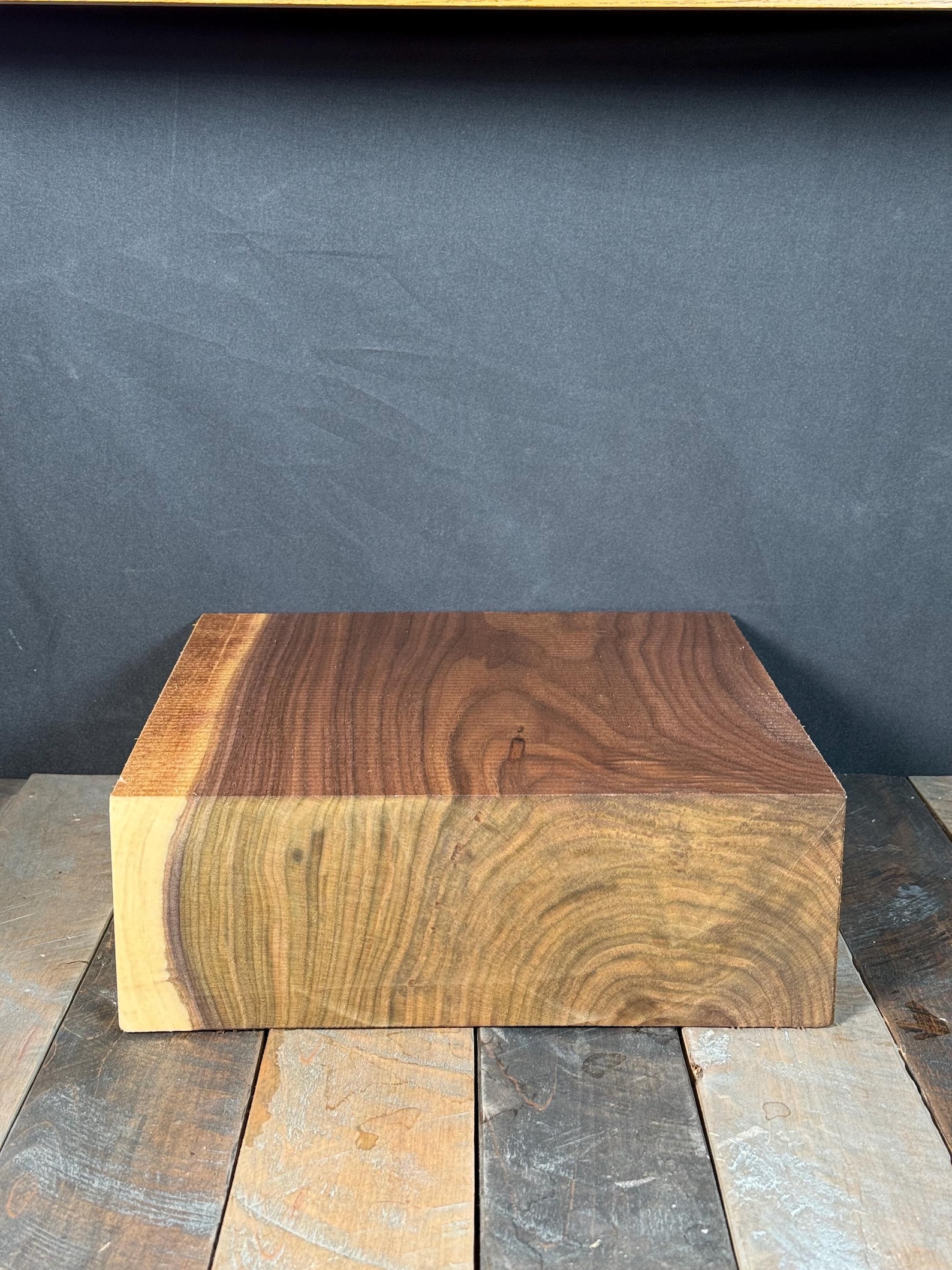 12”x12”x4” Black Walnut Turning Blank Large Turning Blank Salad Bowl ...