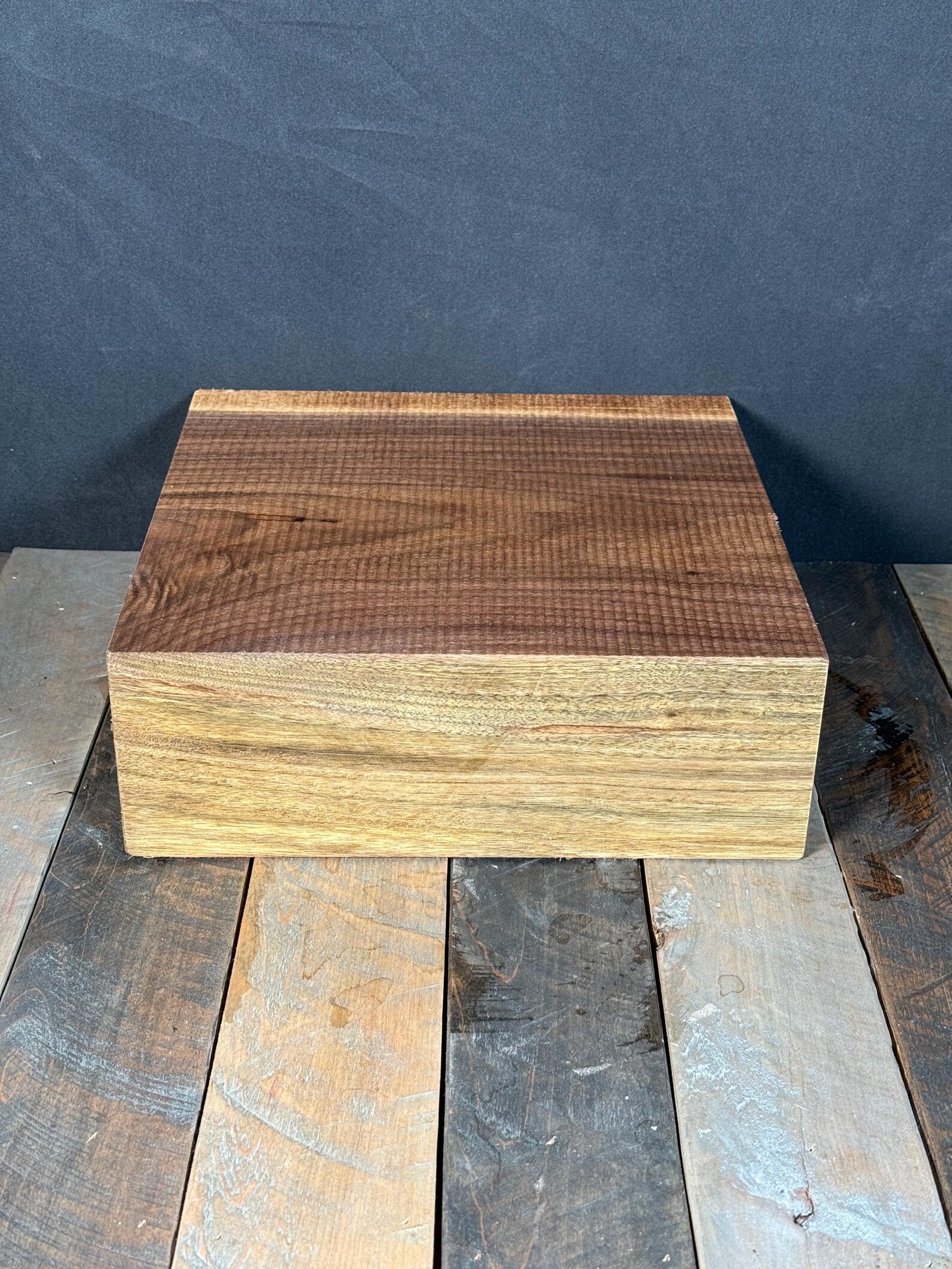 12”x12”x4” Black Walnut Turning Blank Large Turning Blank Salad Bowl ...