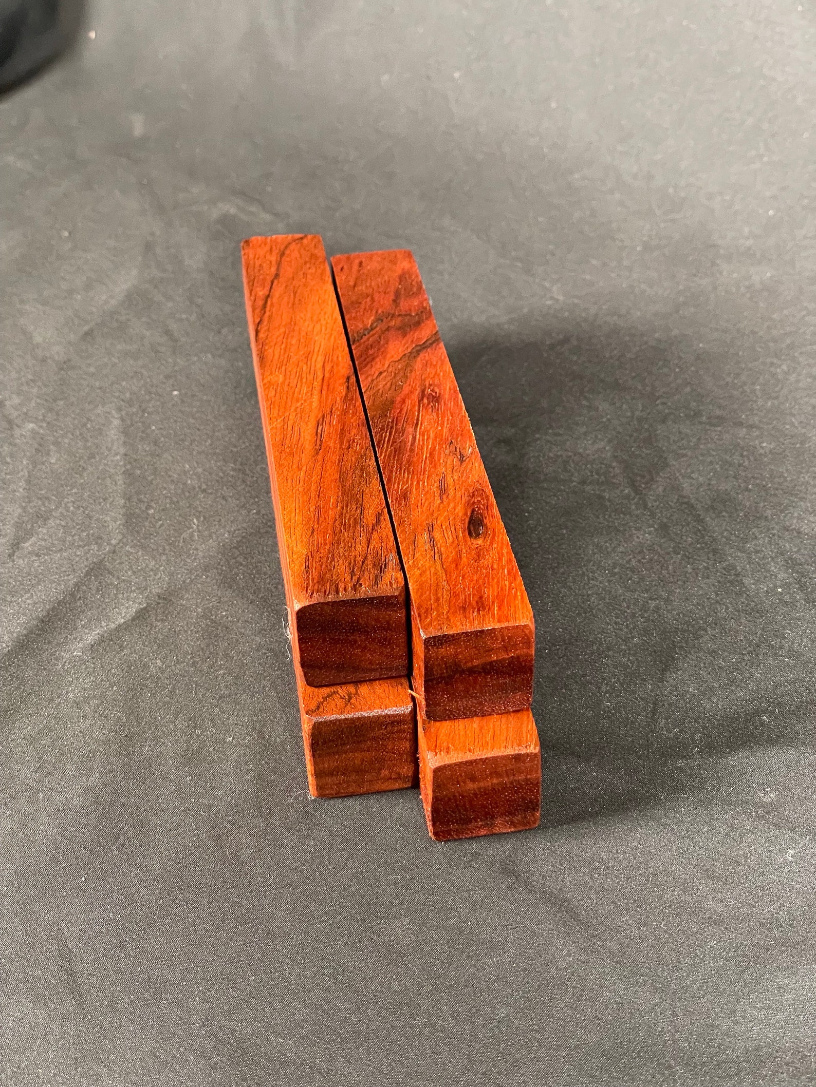 Etimo Pen Blanks 4 Pack 1by1by6.5 Etimo Pencil Blanks Brown Hardwood ...