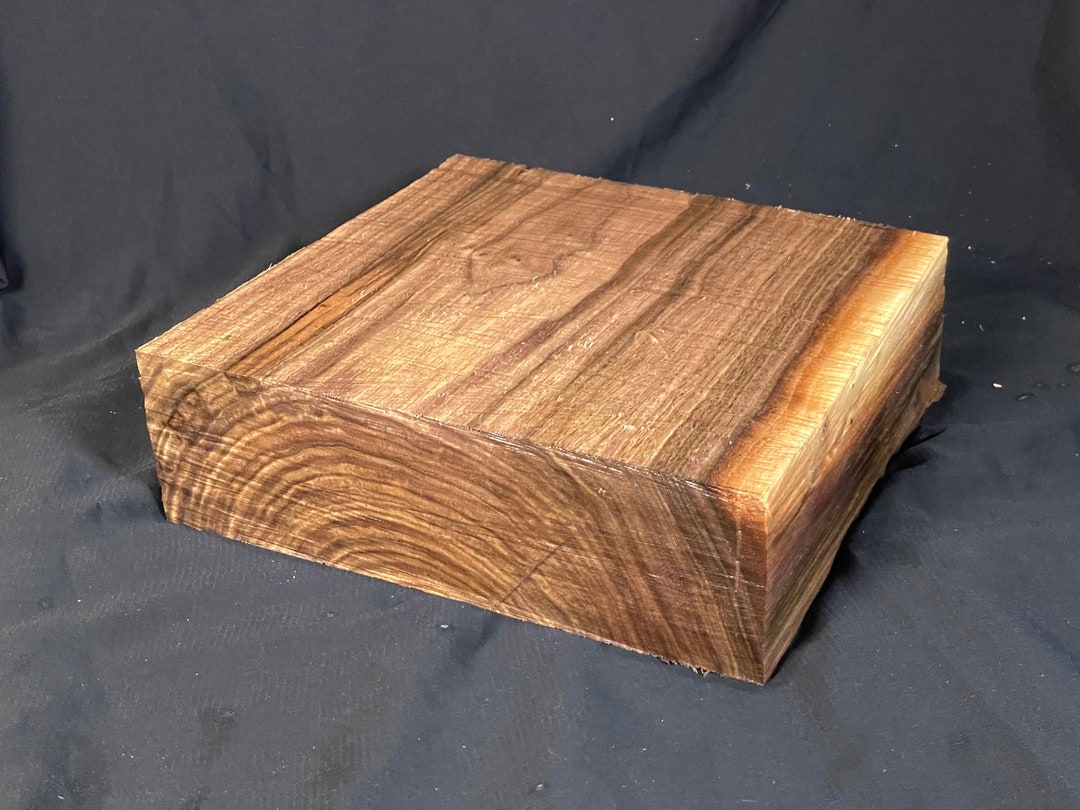 Big Block 10”x10”x3” Indiana Black Walnut Bowl Blanks Wood Block Salad ...