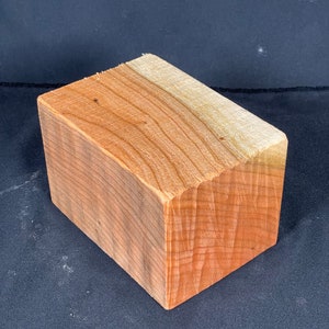 Wood Block Custom Size Bowl Blank Indiana Cherry Bowl Turning Plank ...