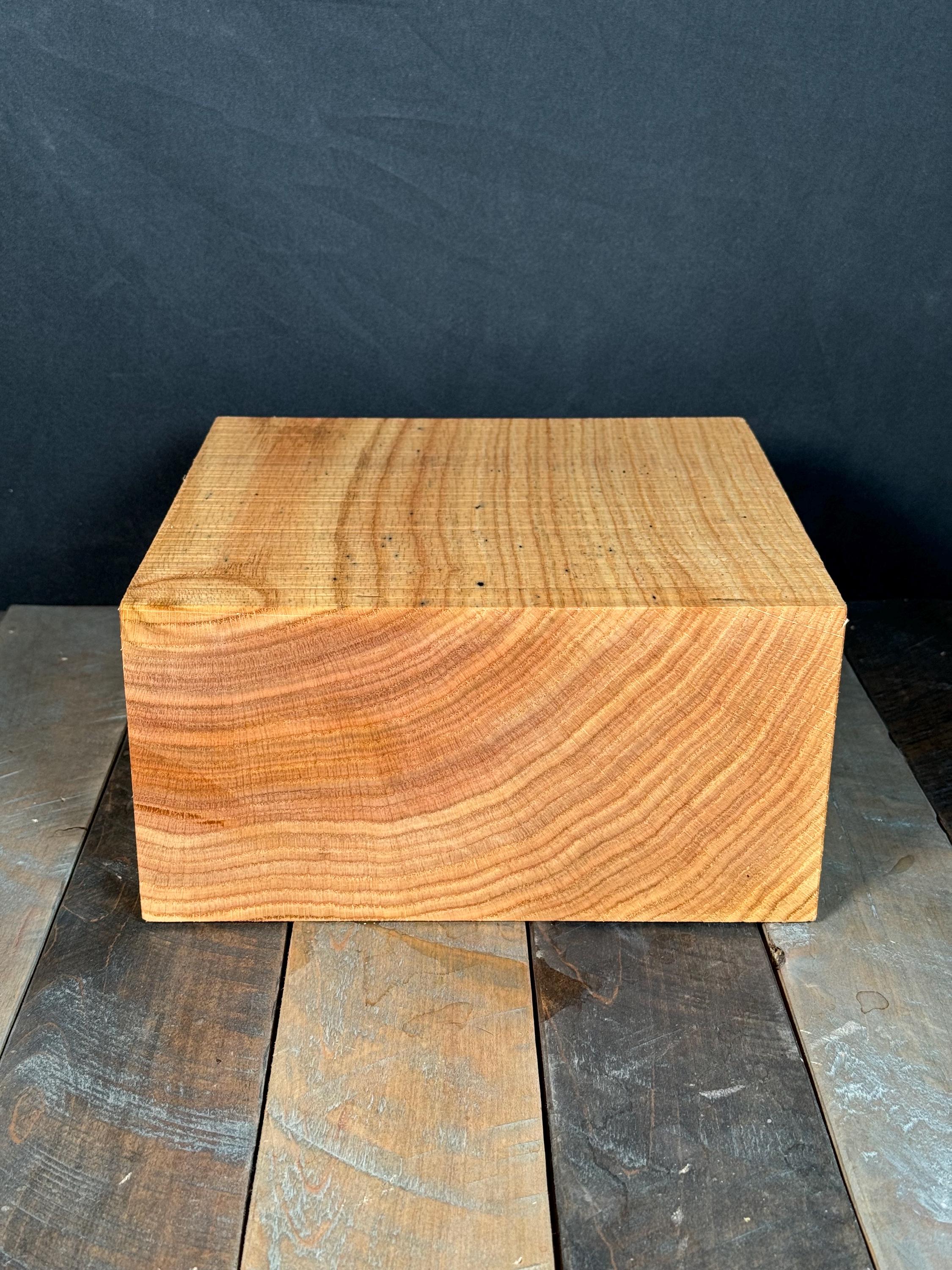 Large Indiana Red Oak Turning Blank 10”x10”x5” Wood Red Oak Wood ...