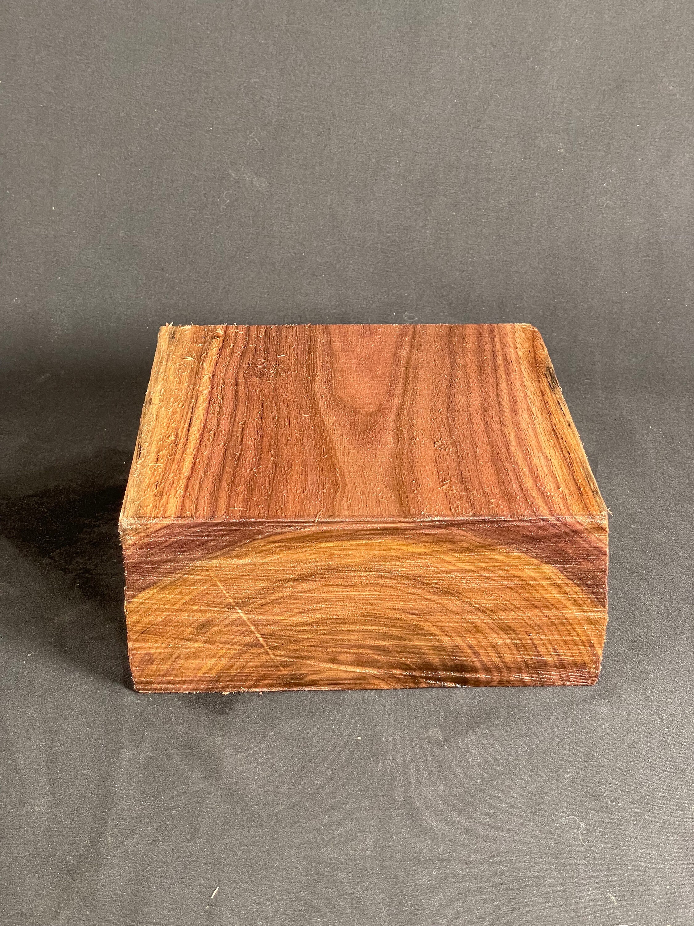 Walnut Dark Wood Turning Blank Wood Block 7 by 7 by 3 Bowl Blank Black ...