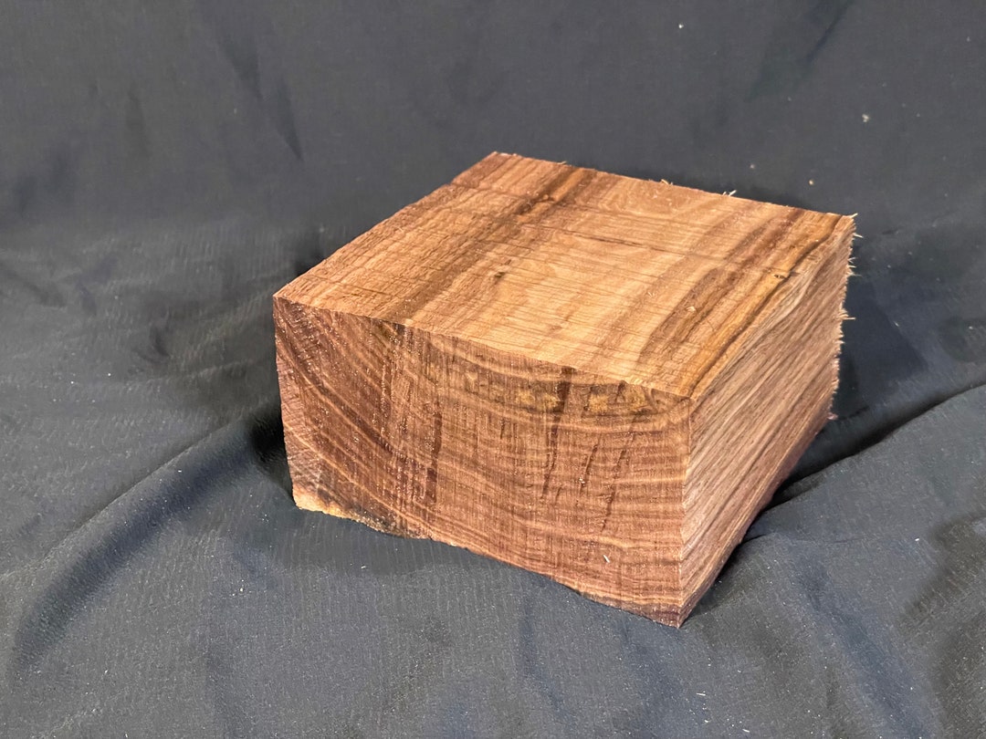 5”x5”x3”indiana Black Walnut Bowl Turning Plank Lathe Turning Wood ...