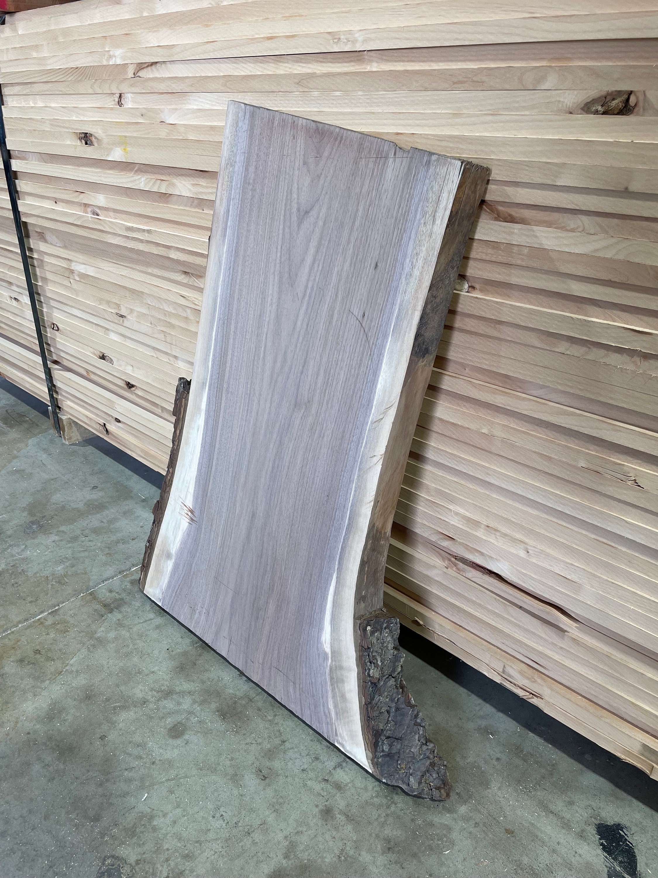 Live Edge Walnut Kiln Dried Slab Epoxy River Table Coffee Table Slab ...