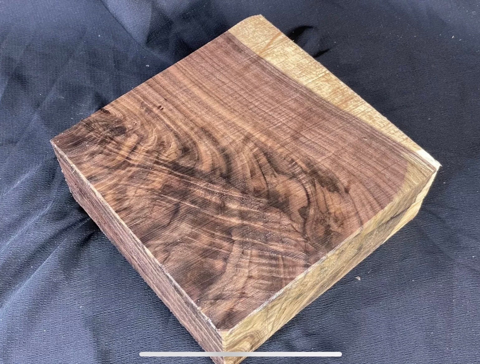 7by7by3 Crazy Burly Black Walnut Bowl DIY Turning Plank Lathe Turning ...