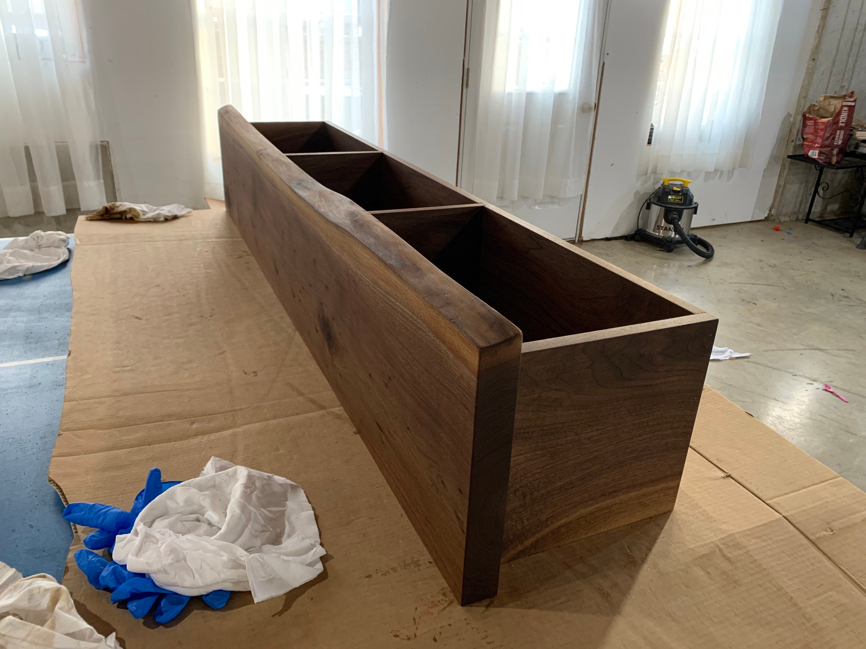 Custom Made to Order Live Edge Walnut Shelf/live Edge Mantle/live Edge ...