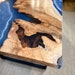 Epoxy Spalted Maple Ocean Desk Made to Order Tropical Designs Ocean ...