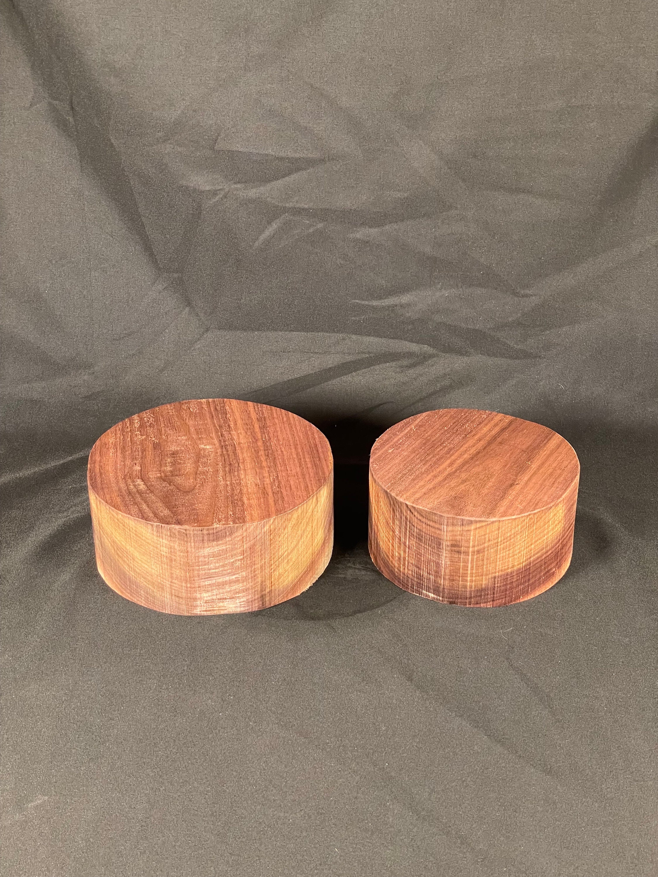 Circle Walnut Bowl Turning Blanks Blanks Dark Wood Carving Block Wood ...