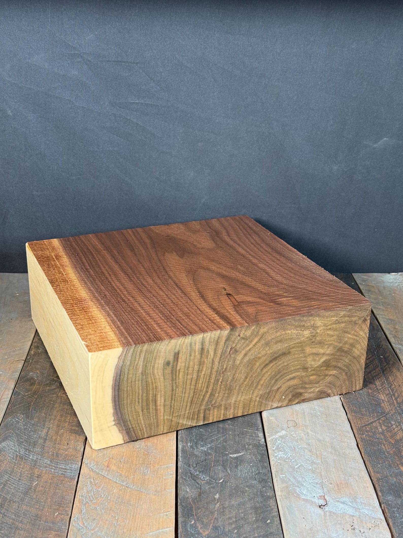 12”x12”x4” Black Walnut Turning Blank Large Turning Blank Salad Bowl ...