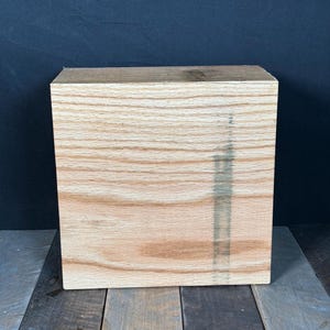 Large Indiana Red Oak Turning Blank 10”x10”x5” Wood Red Oak Wood ...