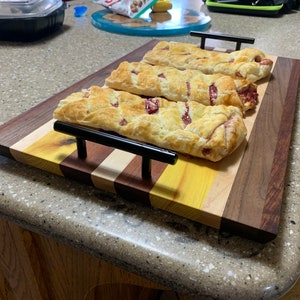 Amazing Charcuterie Board Serving Board Osage Orange Walnut Maple Etimo ...