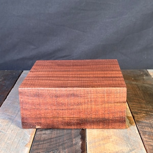 Walnut Dark Wood Turning Blank Wood Block 7”x 7”x3” Bowl Blank Black ...