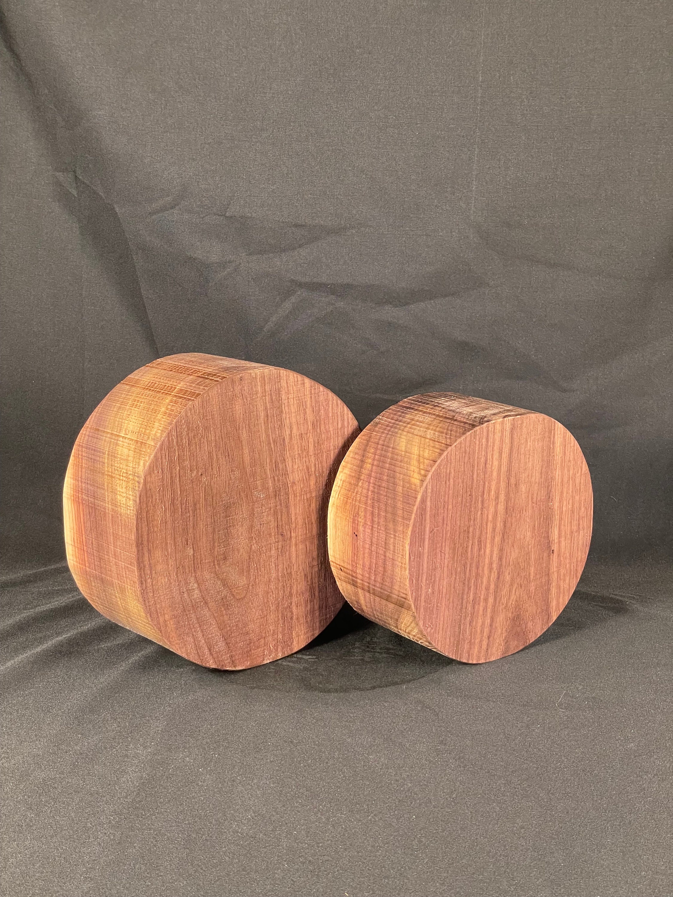 Circle Walnut Bowl Turning Blanks Blanks Dark Wood Carving Block Wood ...