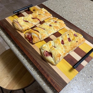 Amazing Charcuterie Board Serving Board Osage Orange Walnut Maple Etimo ...