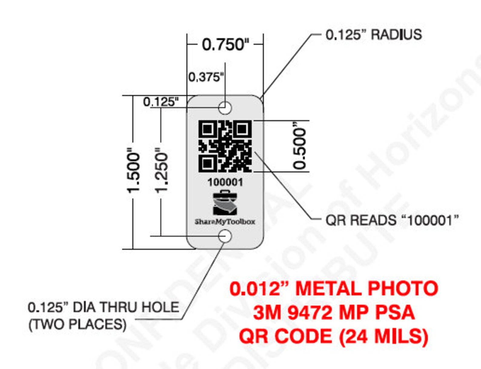 QR Tags Metalphoto Ruggedized - Etsy
