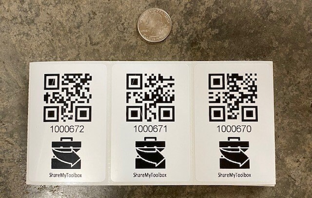 QR Tags Large Polyester (2"x3") - Etsy