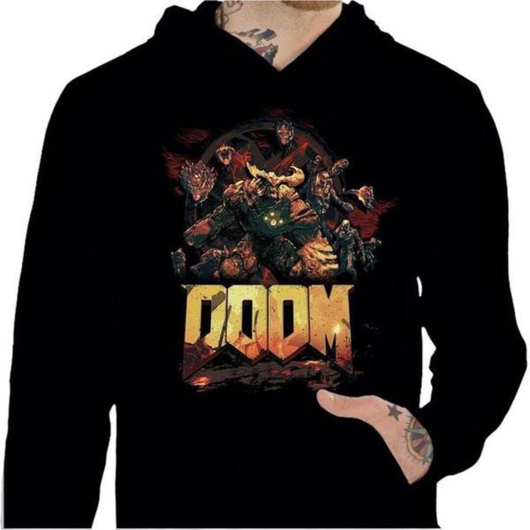 Geek Sweatshirt DOOM New Generation - Etsy