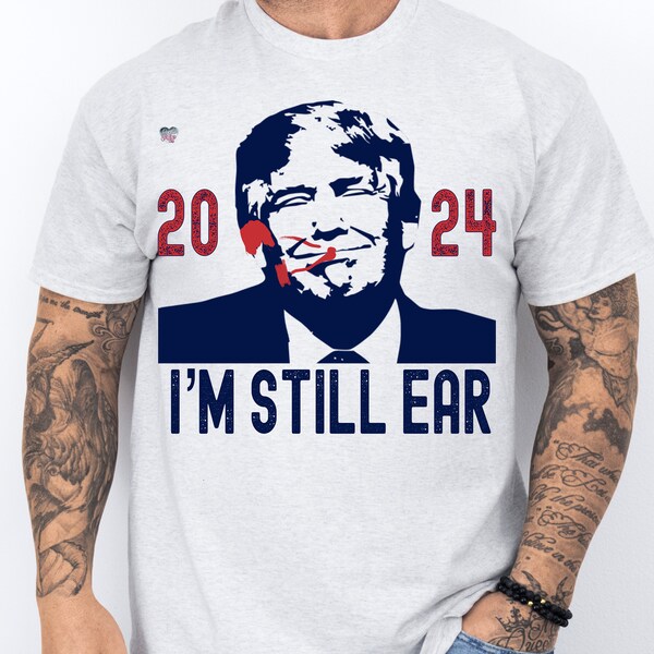 Trump Ear Shot Meme - Etsy