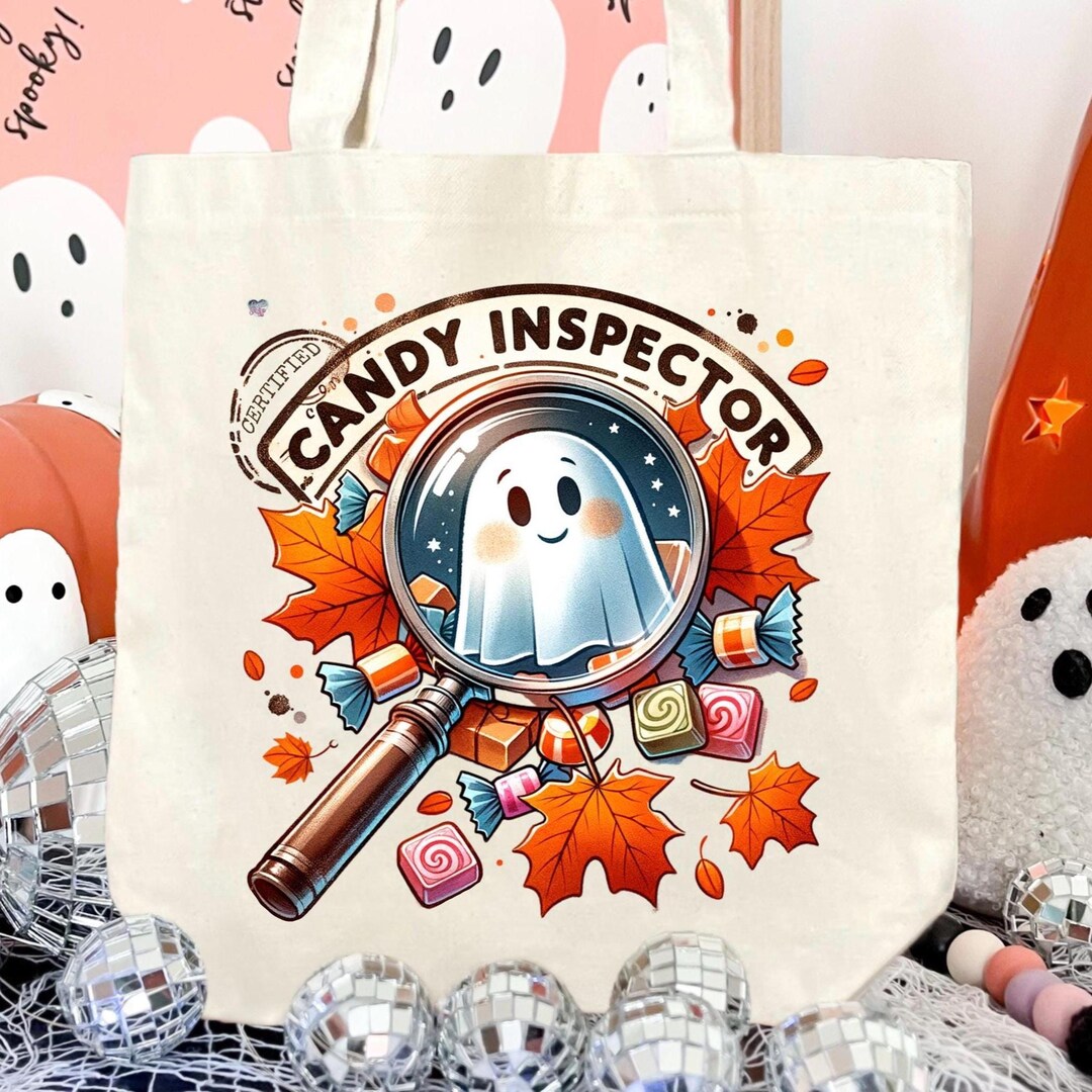 Certified Candy Inspector Ghost PNG, Cute Toddler Halloween Shirt ...