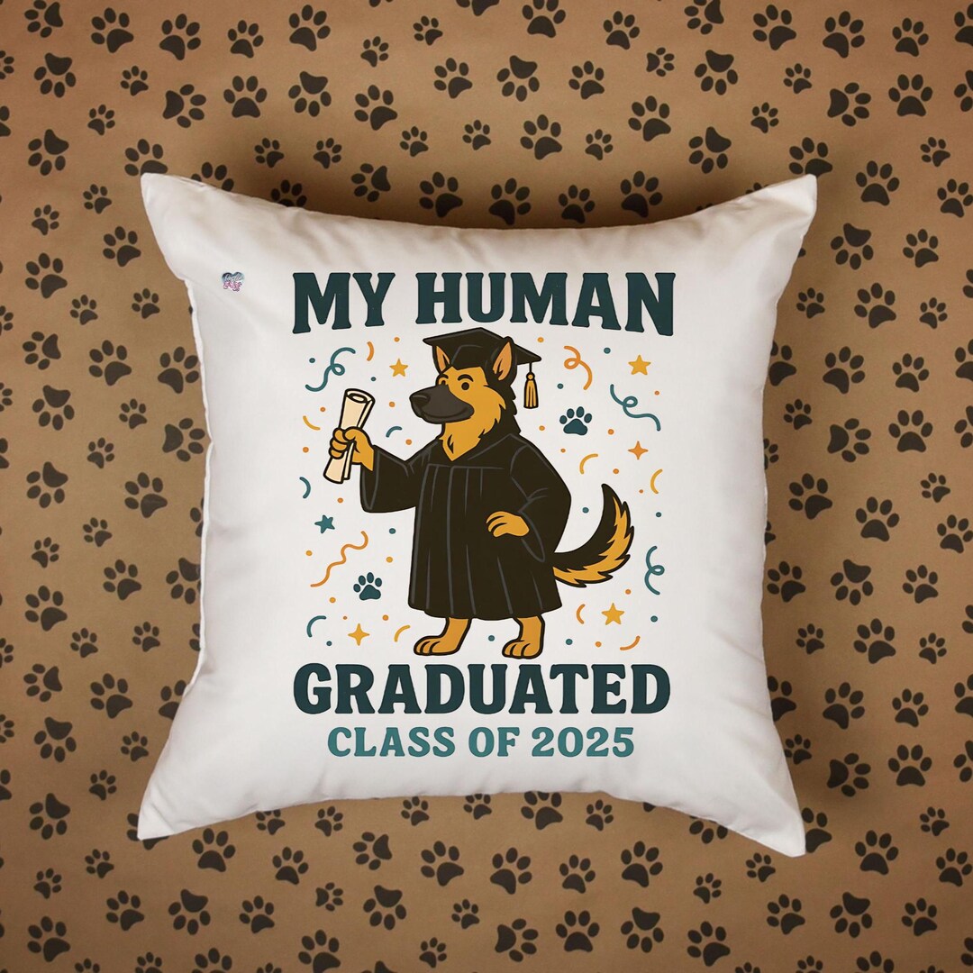 German Shepherd Graduation PNG Funny Pet Owner Class of 2025 Design Dog ...