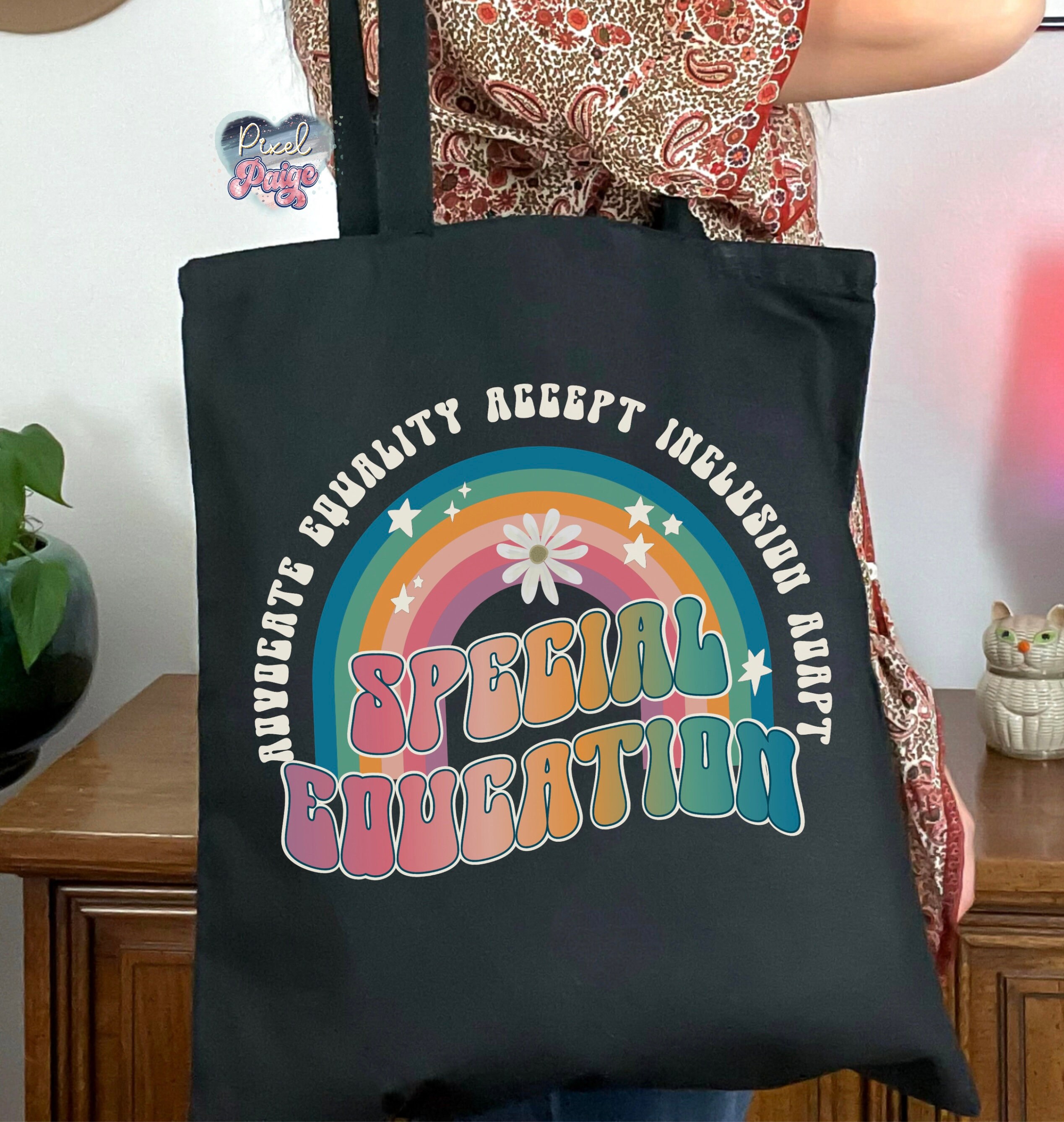 Sped Teacher Rainbow Png Special Education Teacher Png Back to School ...