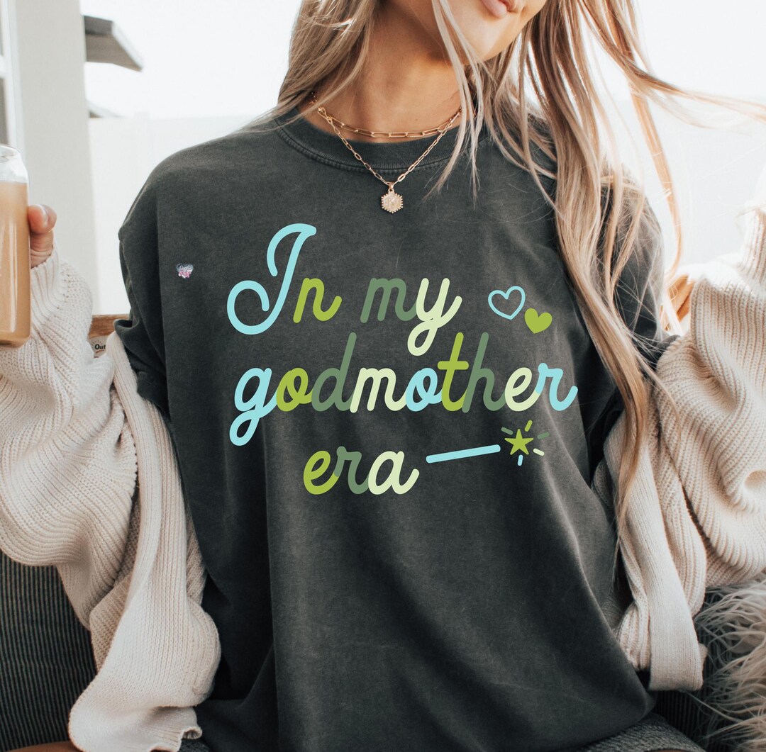 In My Godmother Era PNG Design Magic Wand Godparent Proposal Shirt Gift ...