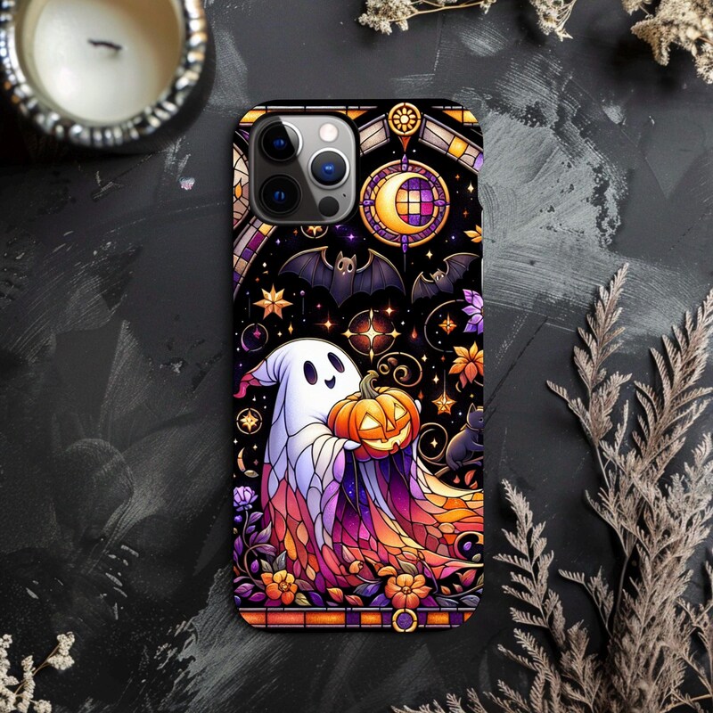 Spooky Phone Case Clipart - Etsy