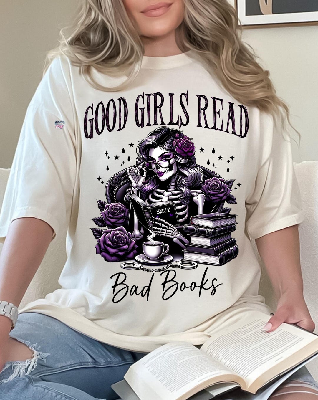 Good Girls Read Bad Books PNG Love to Read Spicy Smut Books PNG Booktok ...