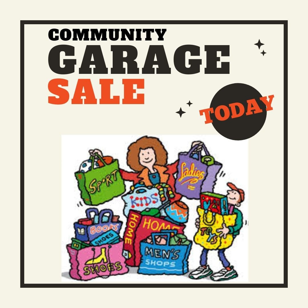 Community Garage Sale Flyer - Etsy
