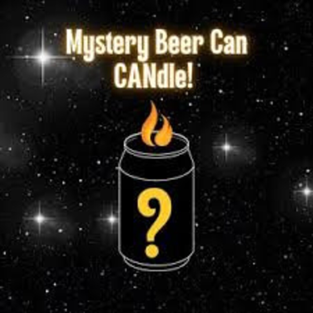 Mystery Beer Can Candle Gift - Etsy