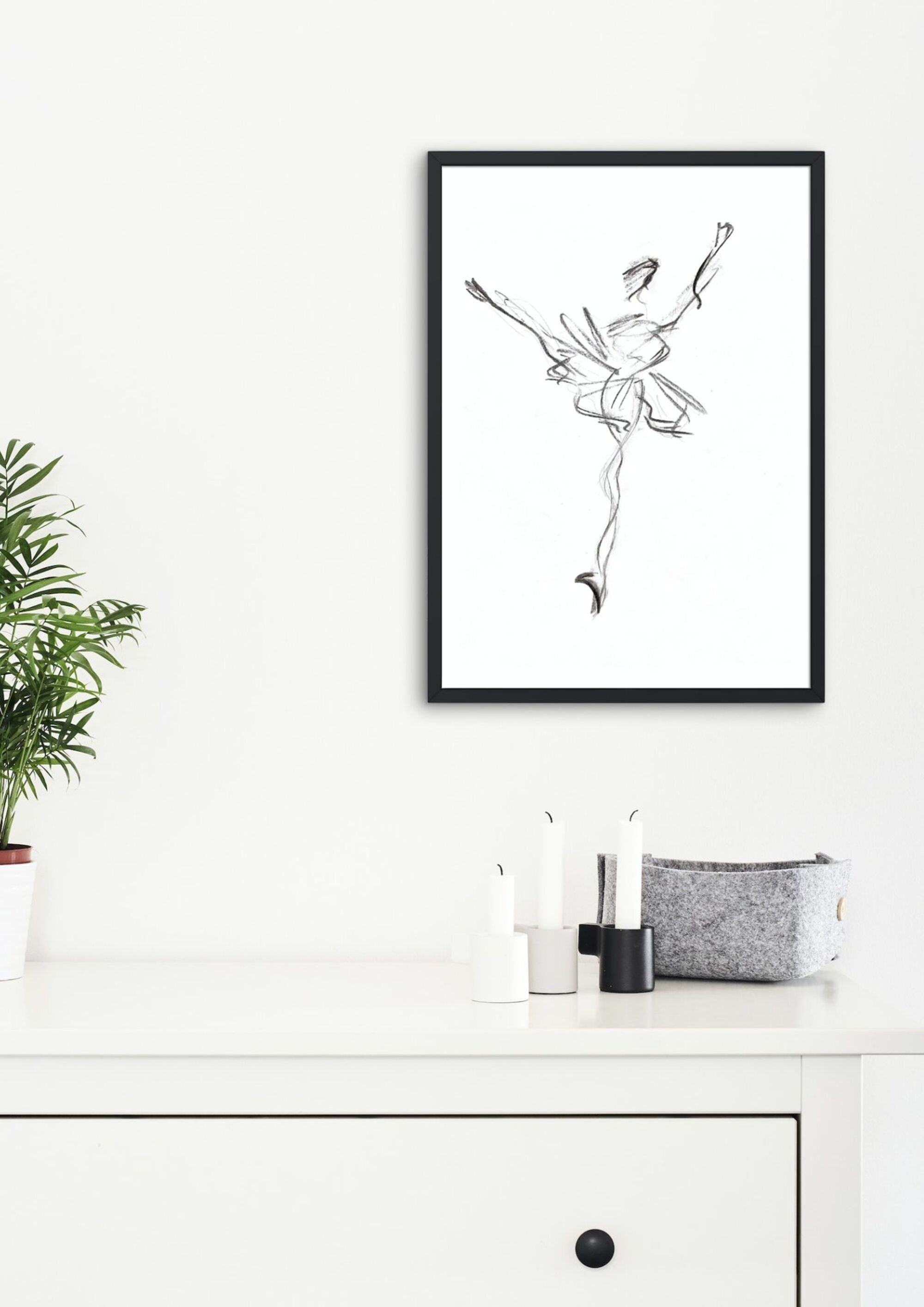 Ballerina, Nursery Prints, Ballerina Print, Nursery Wall Art ,ballet ...