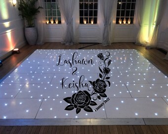 Wedding Floor Decal | Etsy