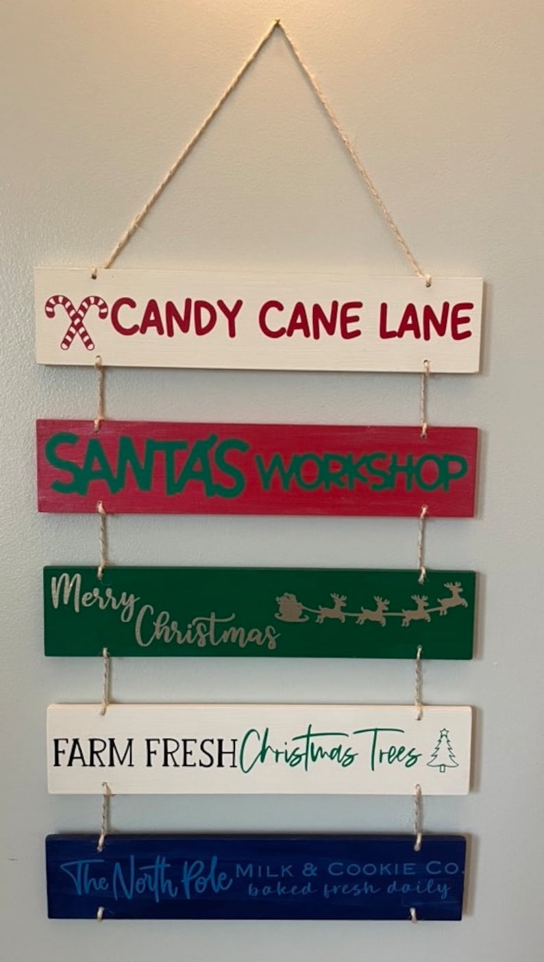 Holiday Directional Signs - Etsy