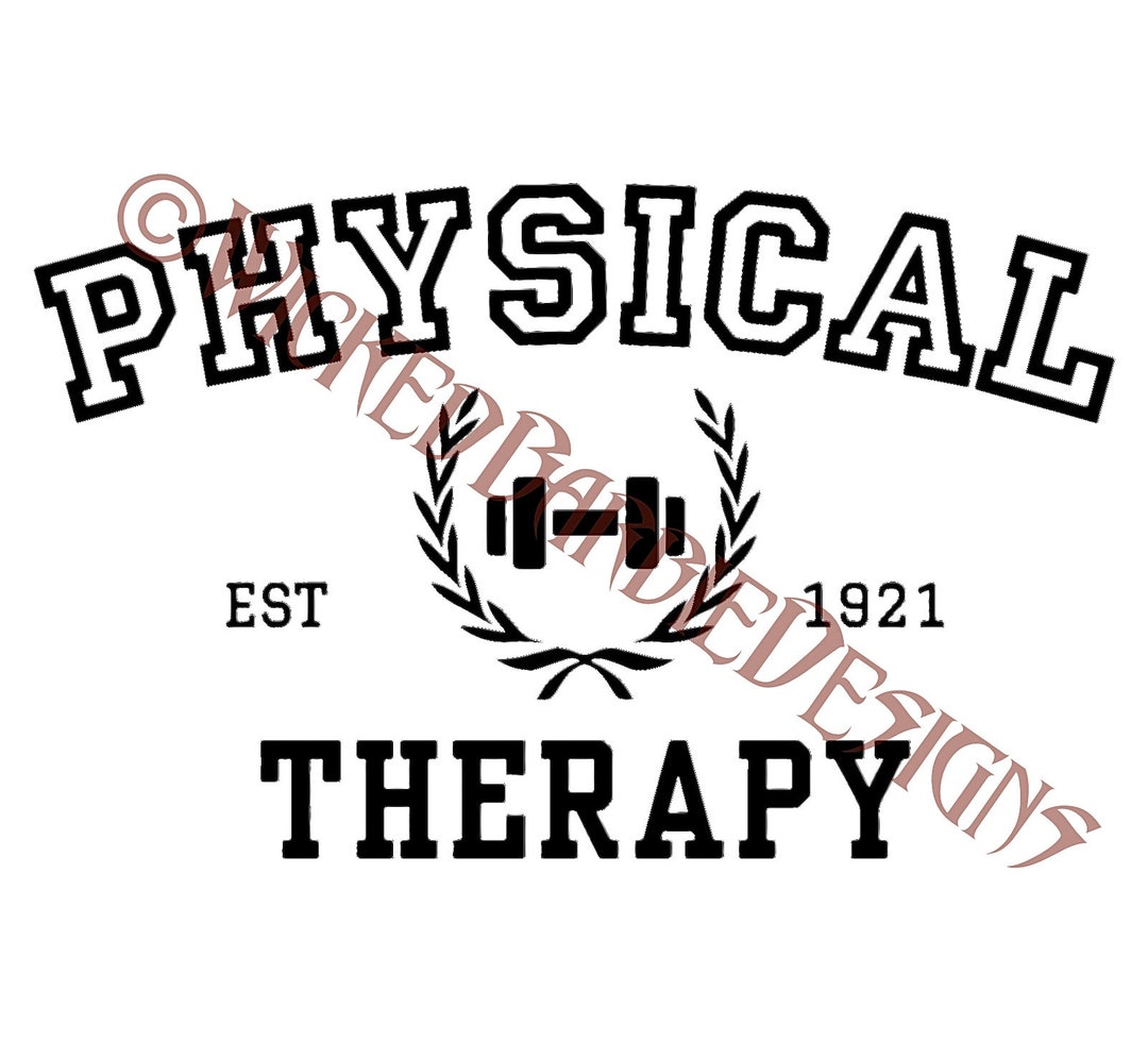 Physical Therapy University Logo SVG/PNG File - Etsy
