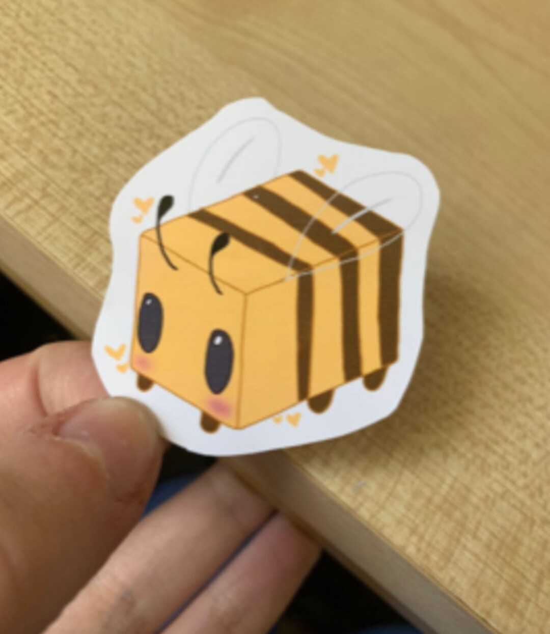 Minecraft Bee Sticker - Etsy