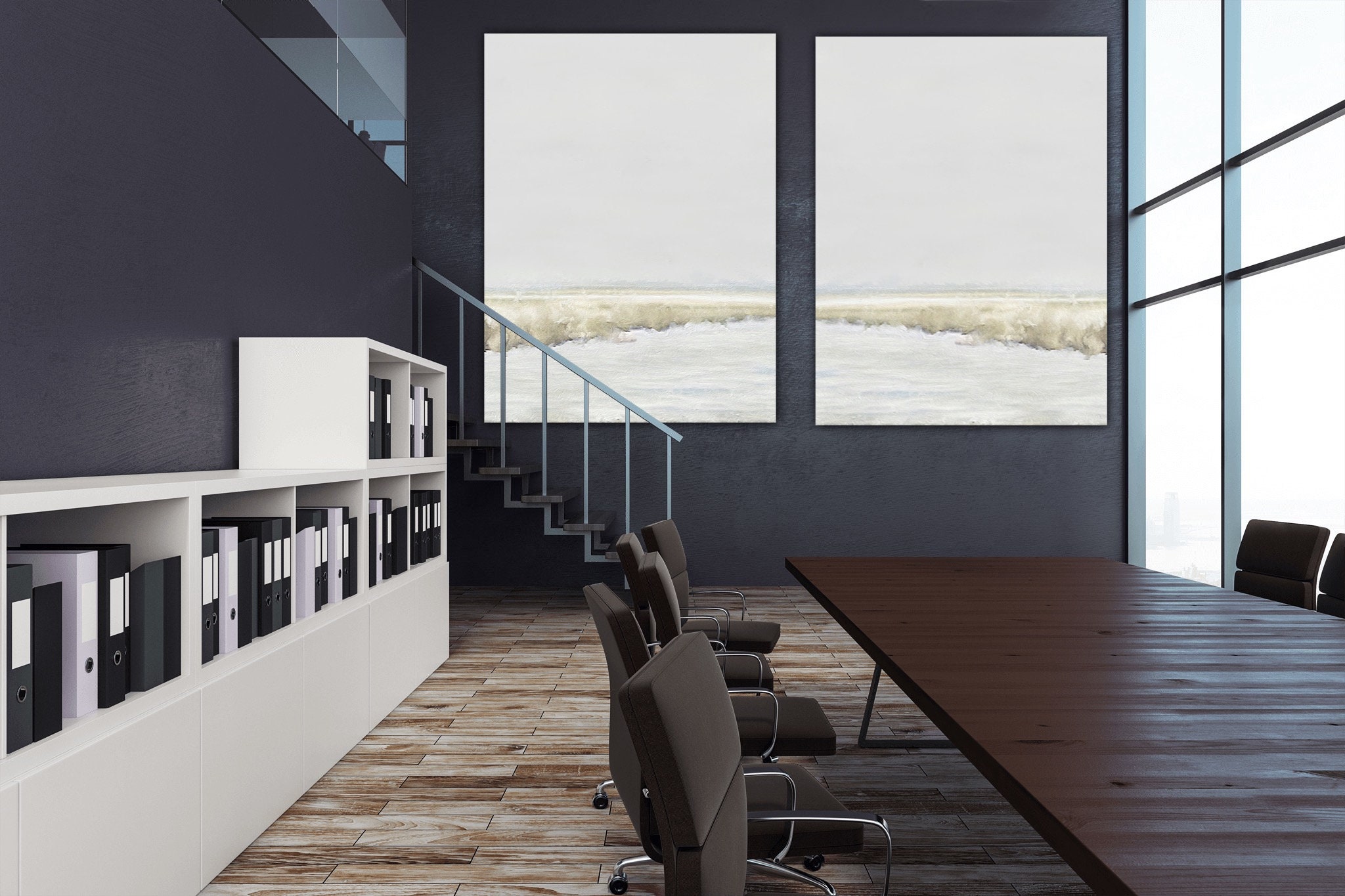 Marsh Landscape Artwork for Instant Download | Fine Interiors - Etsy