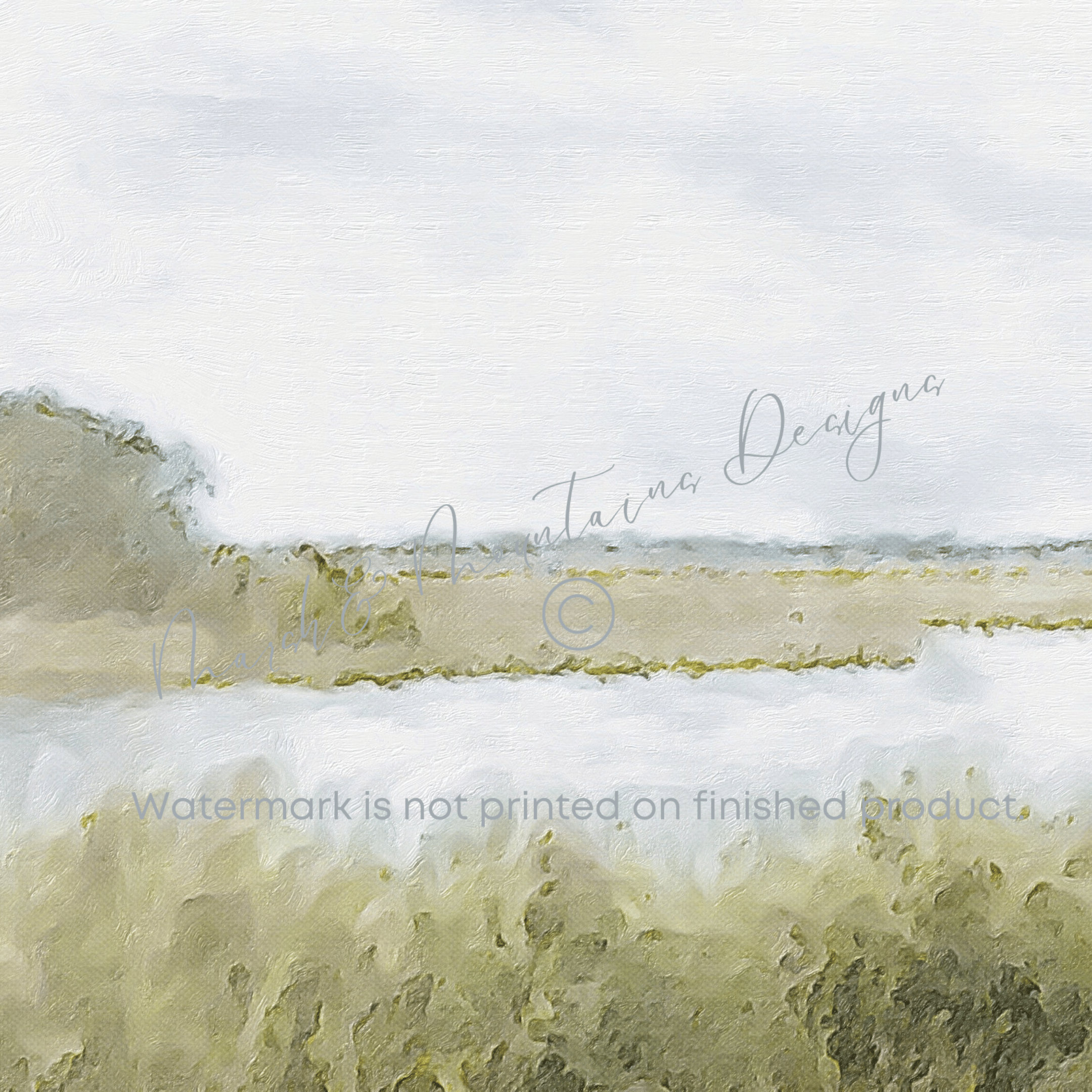 Marsh Art File for Instant Download | Abstract | Limited Edition - Etsy