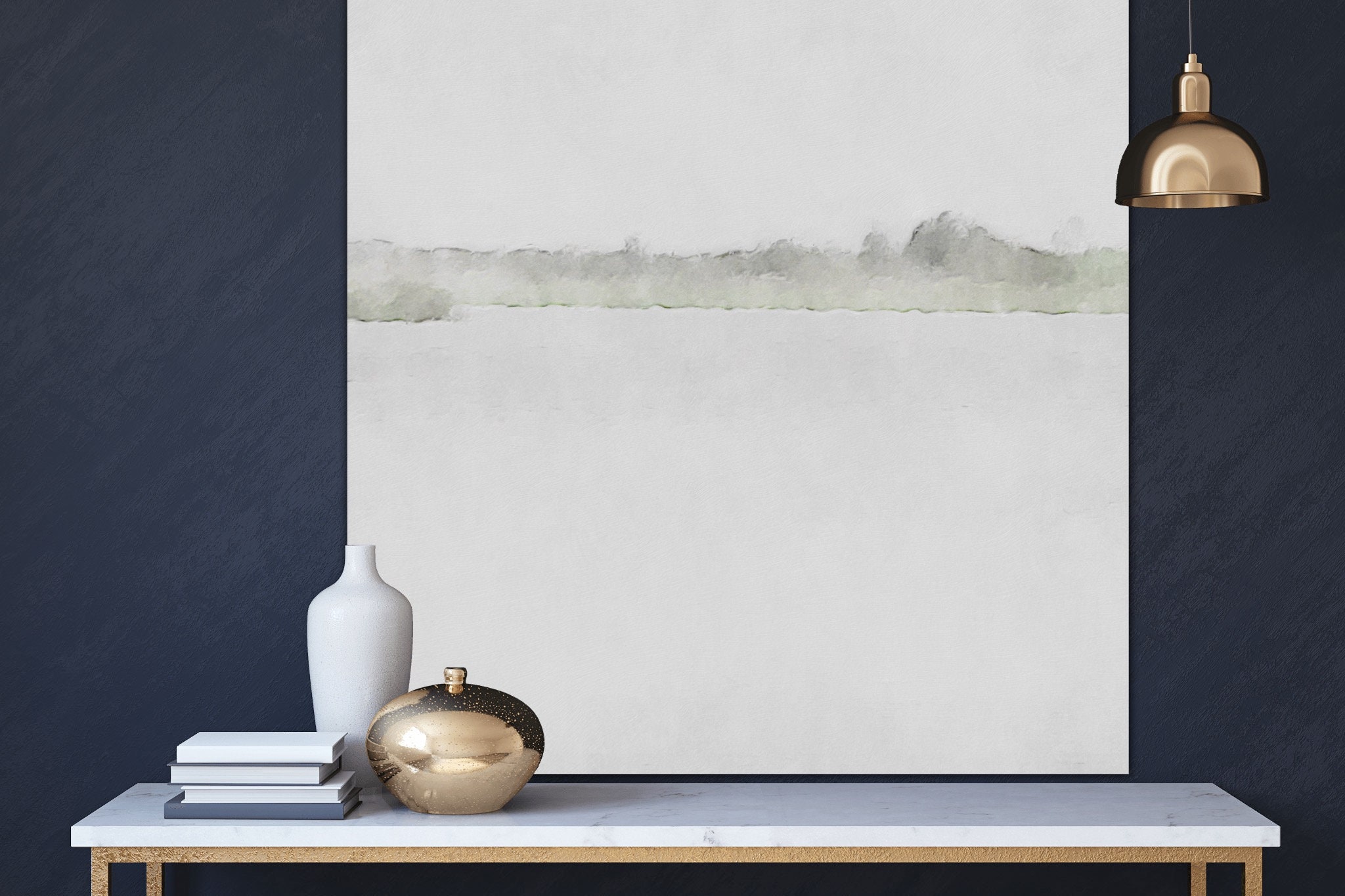 Marsh Abstract Art for Instant Download | Landscape Artwork With ...