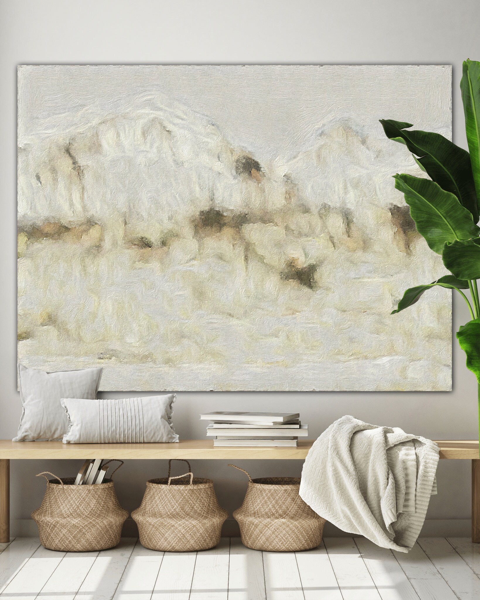 Abstract Art File for Instant Download | Neutral Colors | Summit County ...