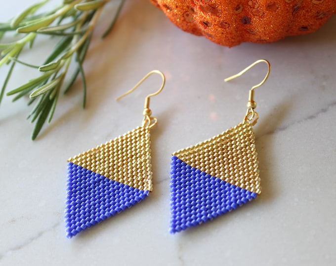 Beaded Earrings - Etsy