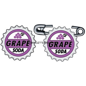 Pixar UP Grape Soda Pin Badge Carl & Ellie Sticker/decal (decoration) (PDF/PNG) - Etsy
