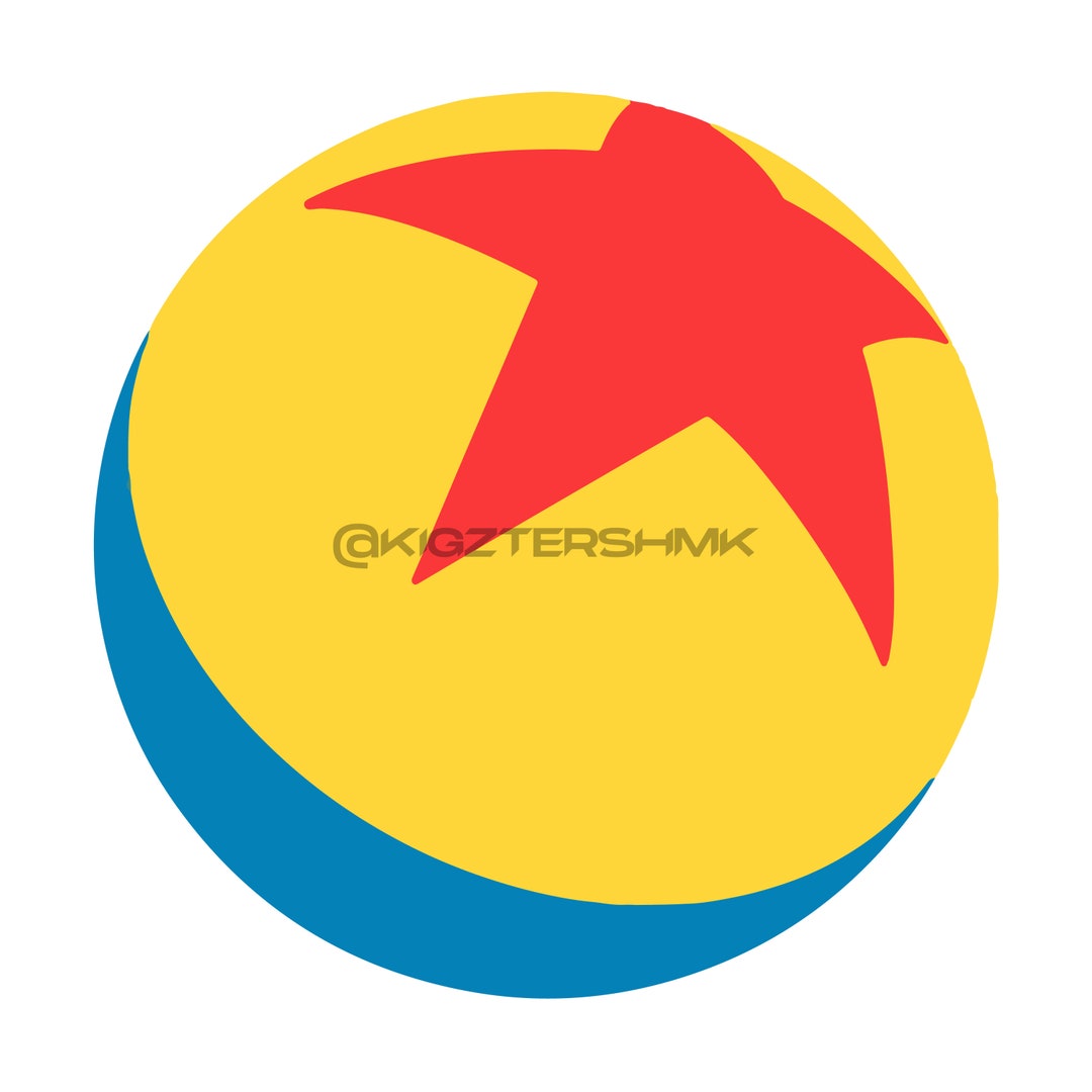 Pixar Ball Sticker/decal (decoration) (PDF/PNG) - Etsy