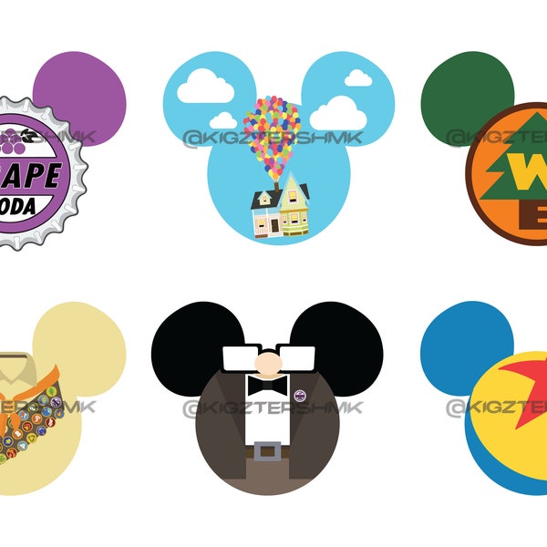 Up Badges Russell - Etsy