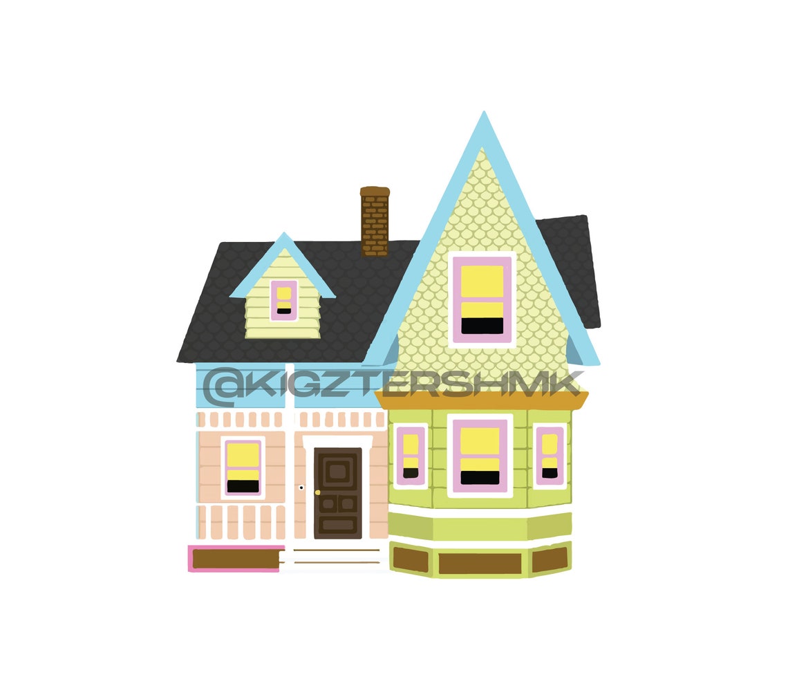 Pixar UP Carl & Ellie House Grape Soda Sticker/decal (decoration) (PDF ...